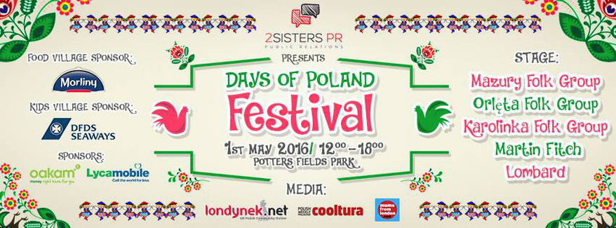 Days of Poland Festival, 1st May | Tabard Gardens North T&RA